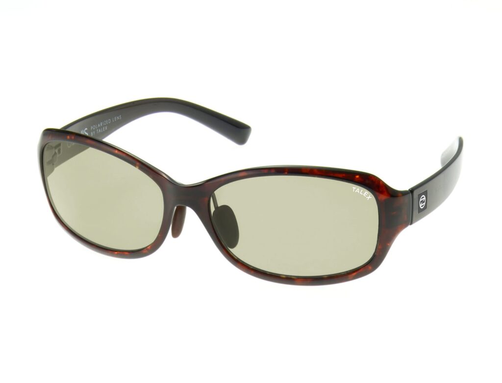 FLAT01 BROWN DEMI × CLEAR GRAY EASE GREEN - OZNIS