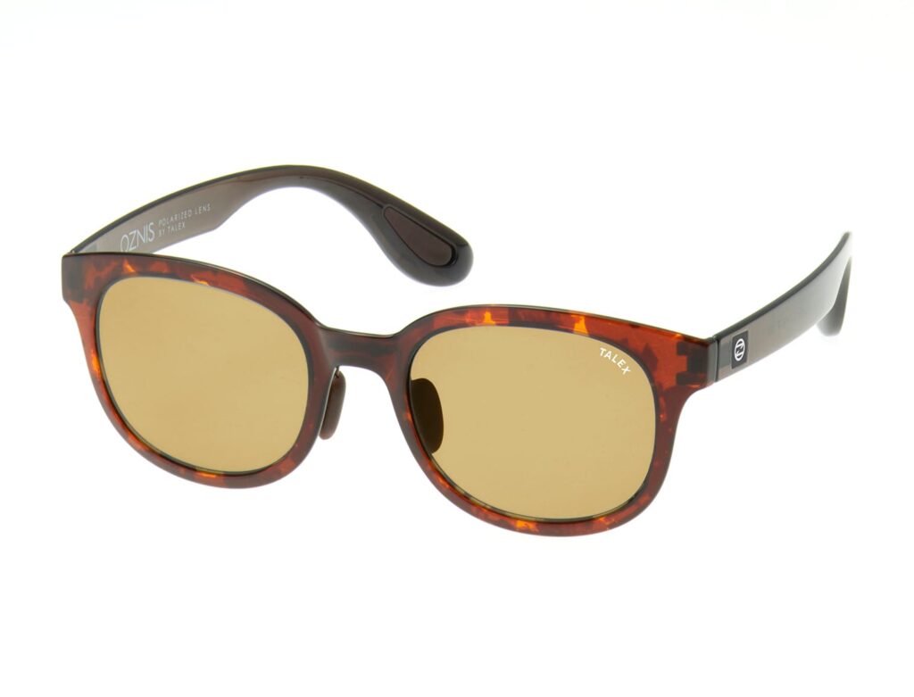 FLAT03 BROWN DEMI × CLEAR GRAY LUSTER BROWN - OZNIS