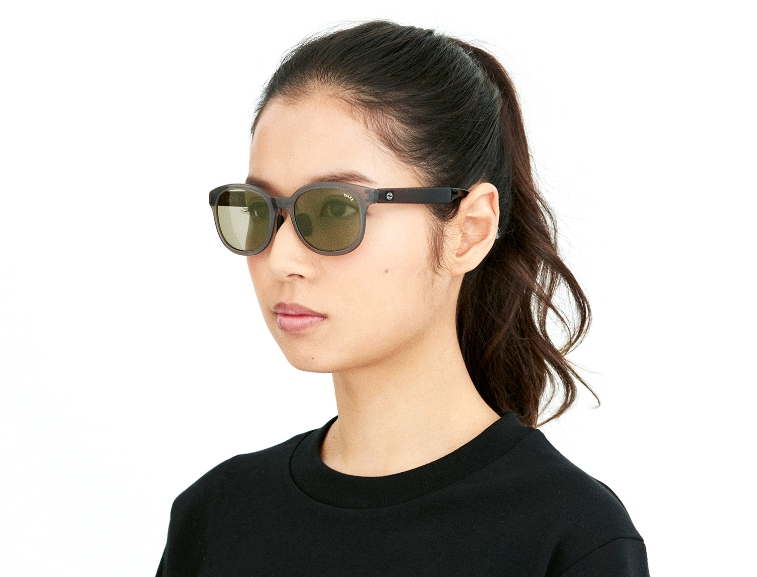 OZNIS | FLAT03 CLEAR GRAY × MAT DARK GRAY TRUE VIEW SPORTS