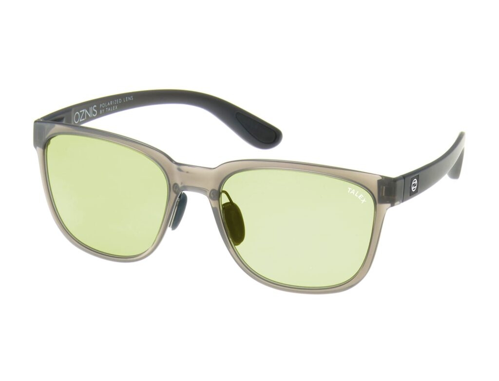 FLAT18 CLEAR GRAY × MAT DARK GRAY EASE GREEN - OZNIS