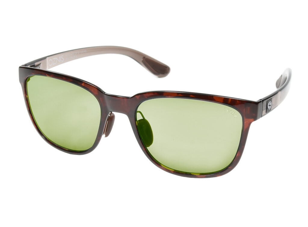 FLAT18 BROWN DEMI × CLEAR GRAY EASE GREEN - OZNIS